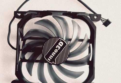 Вентилятор для inno3D GTX1060 gtx650ti 750 750TI