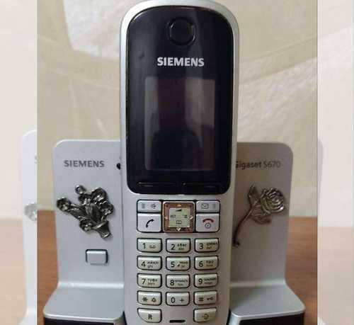 Телефон переносной стационарный Siemens Германия