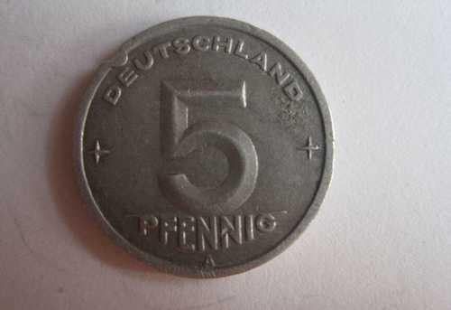 5 deutschland pfennig