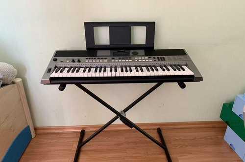 Синтезатор yamaha psr e443 + подставка