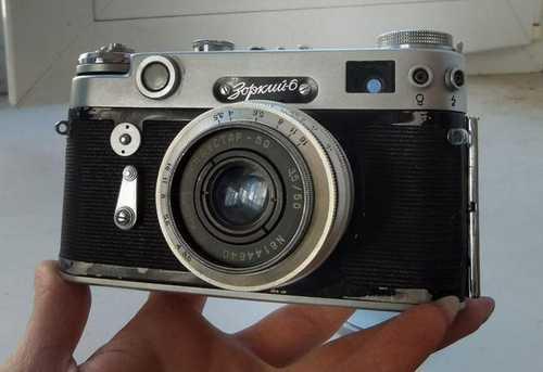 Плёночный фотоаппарат Зоркий 6