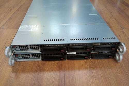 2шт Сервер Supermicro 818-14 (6128x4)