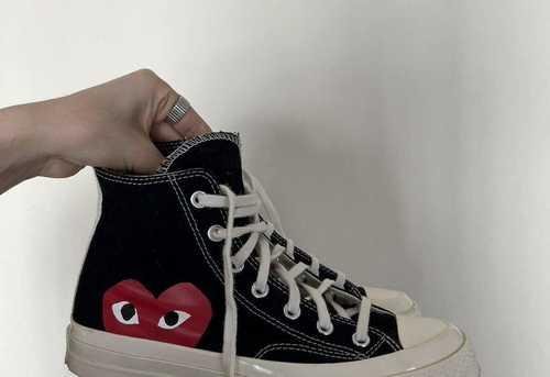 Кеды converse play comme des garcons