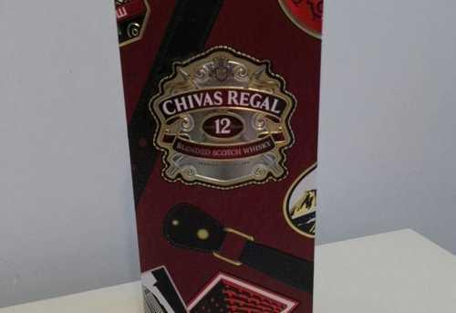 Железная коробка от виски Chivas Regal 12