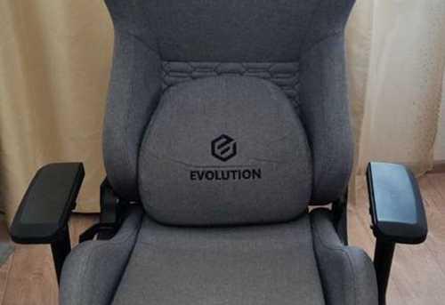 Игровое кресло Evolution Legend grey (тканевое)