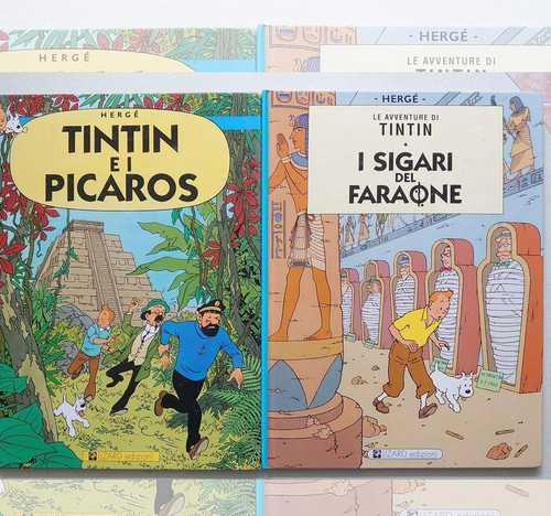 Комикс Tintin на итальянском языке