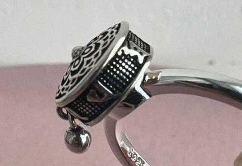 Серебряное кольцо спинер