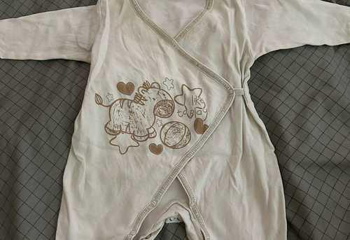 Комбинезоны нательные, ползунки