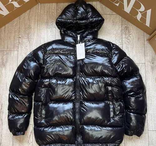 Пуховик Zara x Moncler puffer jacket