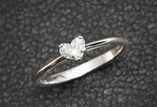 Помолвочное кольцо Мария с бриллиантом 0.5