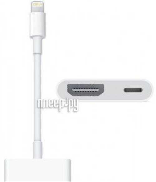 Apple Lightning to Digital AV Adapter md826zm/A