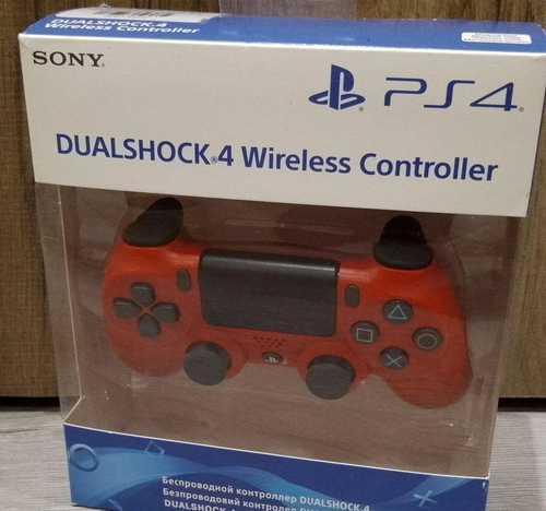 Геймпад оригинал Sony Dualshock 4 v2 Magma Red