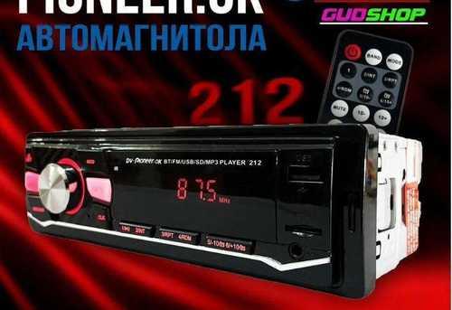 Автомагнитола Pioneer. ок 212 с Bluetooth 1 din