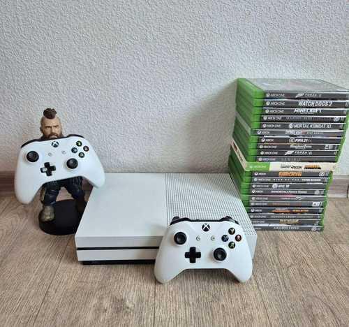 Xbox One S (1TB)  29игр