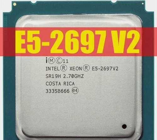 Процессор cpu Intel xeon e5 2697 V2 С гарантией
