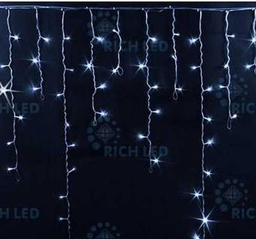 Rich LED RL-i3*0.9F-T/W - Бахрома светодиодная