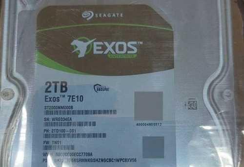 Жесткий диск Seagate exos 2TB