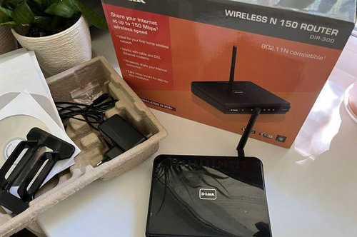 Wifi роутер d link dir 300