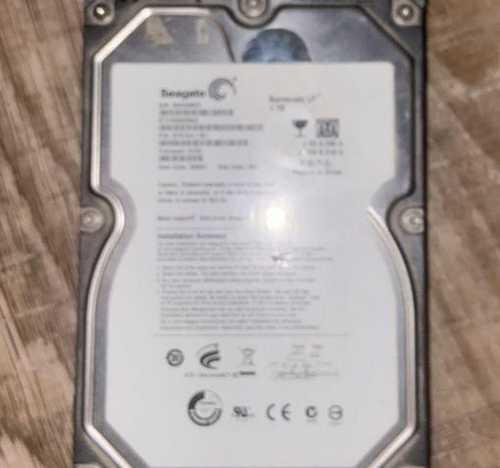 Жесткий диск 1 тб seagate