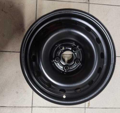 Диск R15 VW Polo 6x15 5/100 ET38 DIA57.10 Black