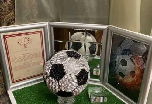 Футбольный мяч DCL с кристаллами Swarovski