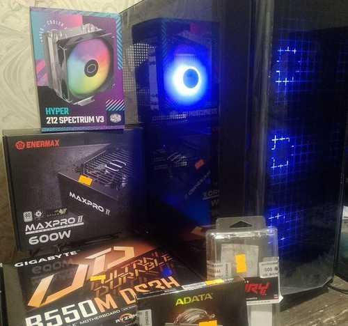 Ryzen 7 5700x + B550 + RTX 3070Ti гарантия