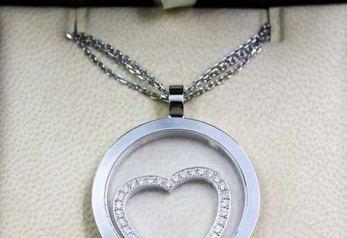 Колье Chopard Happy Spirit Heart Pedant