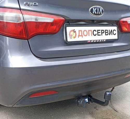 Фаркоп на Kia Rio / Hyundai Solaris 2011-2017 г.в