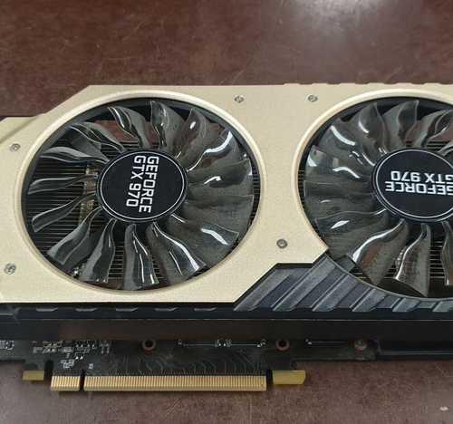 Видеокарта неисправная Palit GeForce GTX 970 4Gb