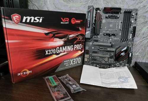 Материнская плата MSI X370 Gaming PRO