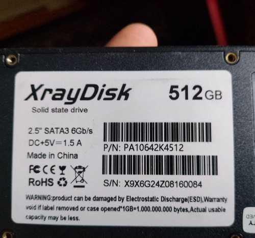 Xraydisk ssd SATA3 твердотельный накопитель