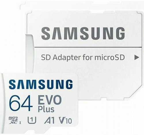 Карта памяти samsung evo plus MicroSD