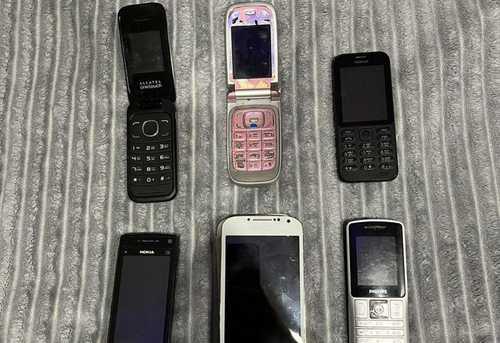 6 телефонов
