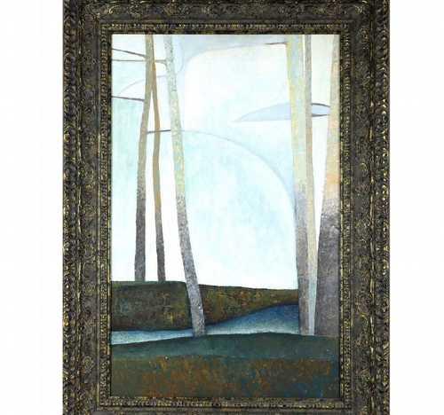Картина "Сосны", 1970 г., Шеко А.П., космизм