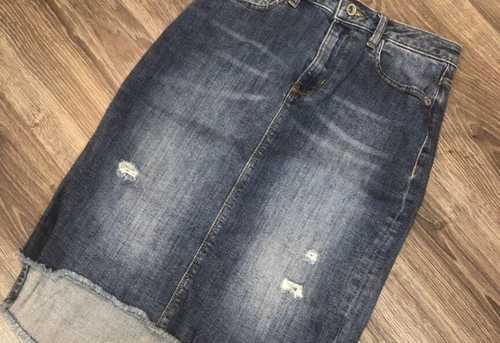Юбка джинсовая 40 размер
