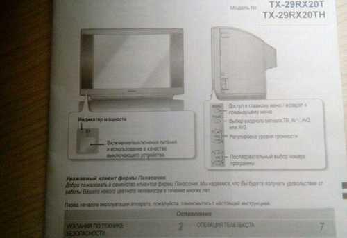 Телевизов Panasonic 72 см