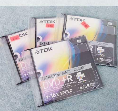 Диск DVD R (болванка) TDK 4.7 Гб 16x