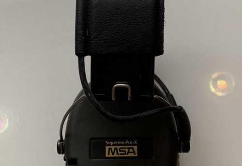 Активные наушники для стрельбы MSA Supreme Pro-X