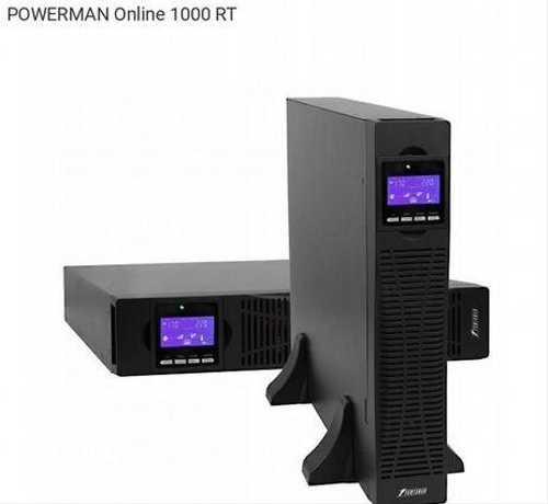 Ибп Powerman online RT 1000VA, Rack/Tower 2U, powe