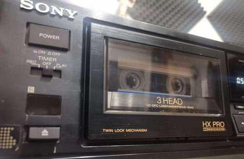 Sony тс-K600 (2) 3 Head Hi-Fi кассетная дека