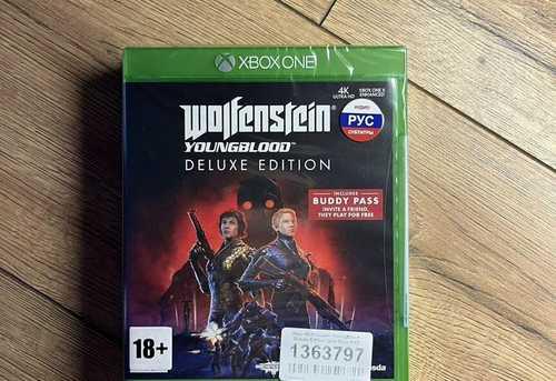 Wolfenstein youngblood deluxe edition xbox новый
