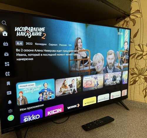 Телевизор sber SMART tv 32 full hd