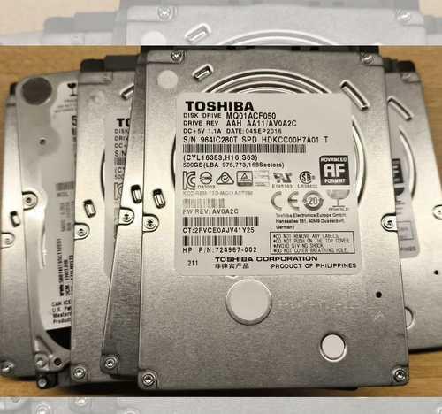 Жесткий диск Toshiba 2.5 500gb