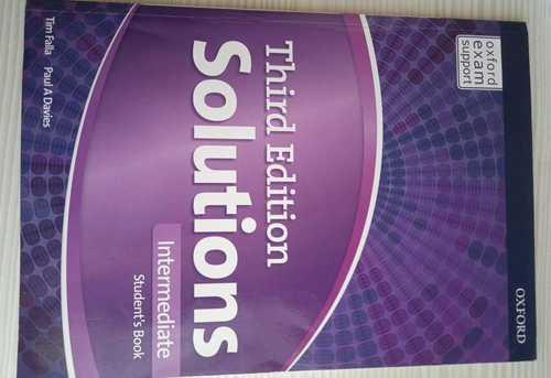 Учебник Solutions Intermediate английского языка