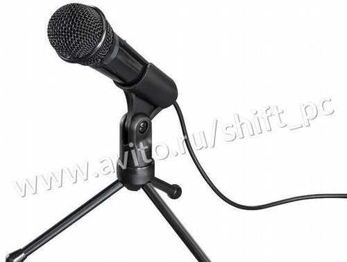 Микрофон hama P35 Allround (00139905), черный