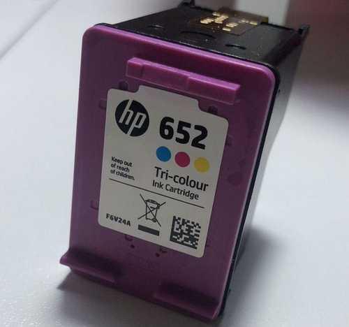 Картридж hp 652 цветной