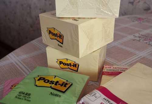 Блок для записи с клеевым краем Attache, Post-it