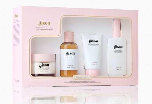 Gisou - набор миниатюр The Cleanse & Care Haircare