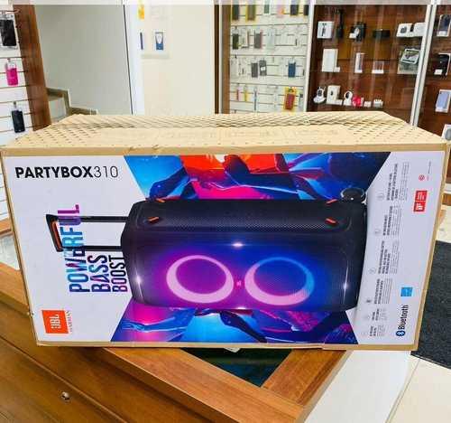 Портативная акустика JBL Partybox 310, 240 Вт, чер