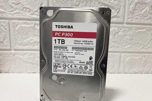 1 тб Жесткий диск Toshiba P300 hdwd110ezsta